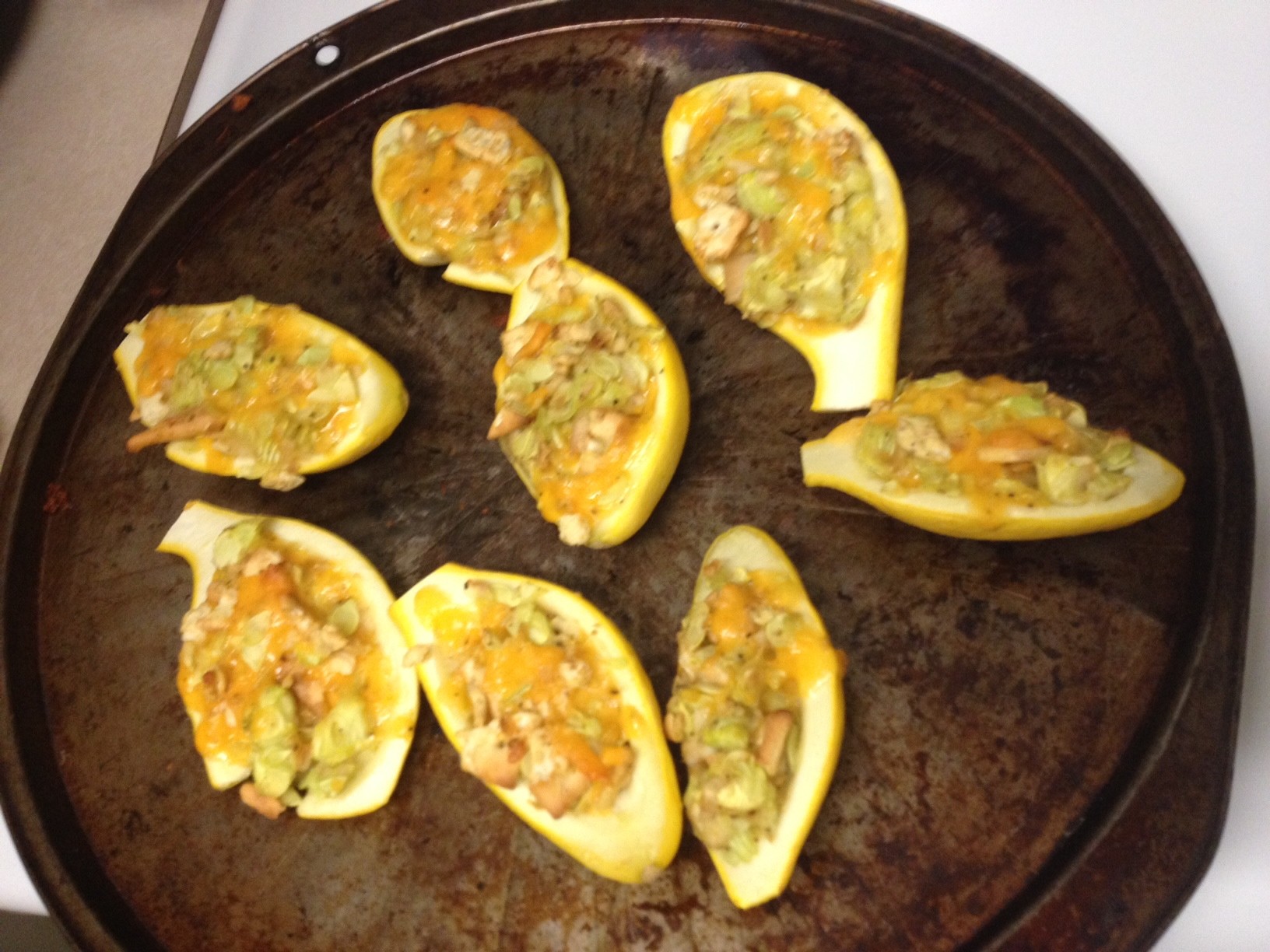 Recipe: Squash Boats - Fitzness.com