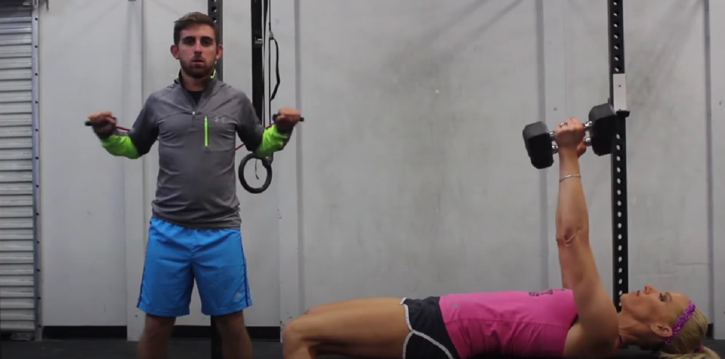 Chest Workout with Weights or Tubes - Fitzness.com